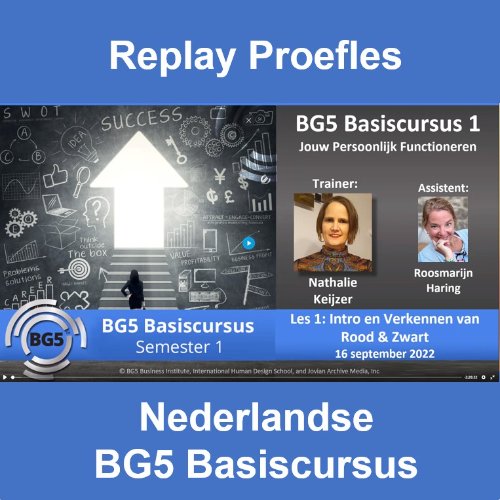 Proefles BG5 Basiscursus - BG5BI